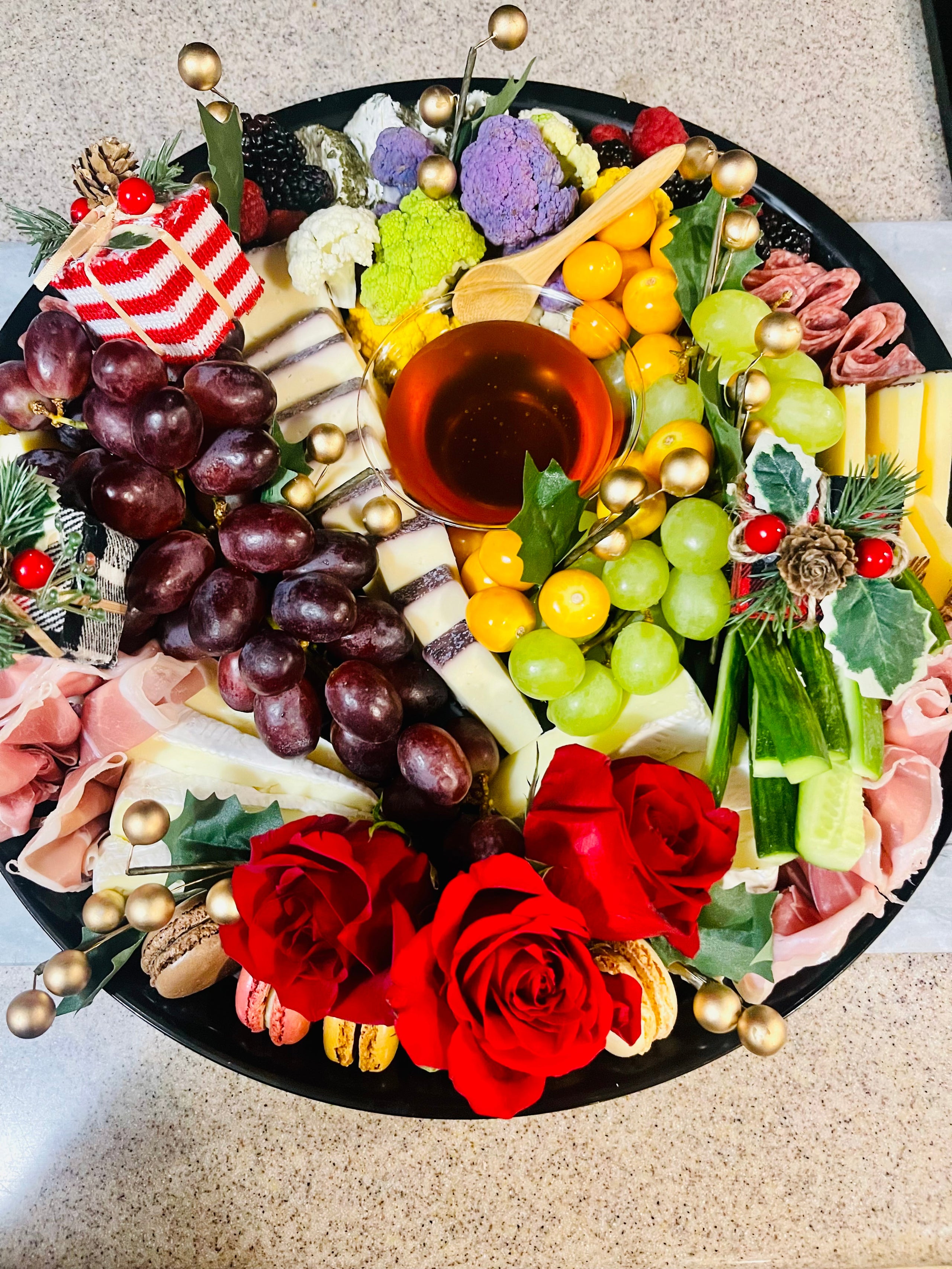 18" Grazing Tray | Brown Girl Charcuterie